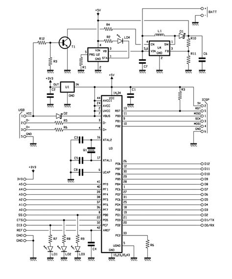 Miniduino USB Open Electronics