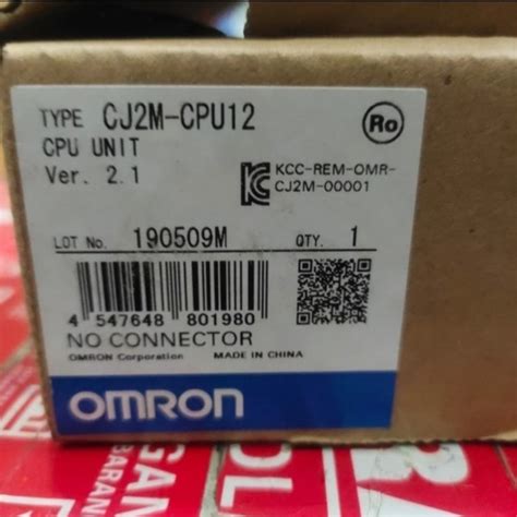 jual new sale cpu unit omron cj2m cpu12 plc cj2m cpu12 omron shopee