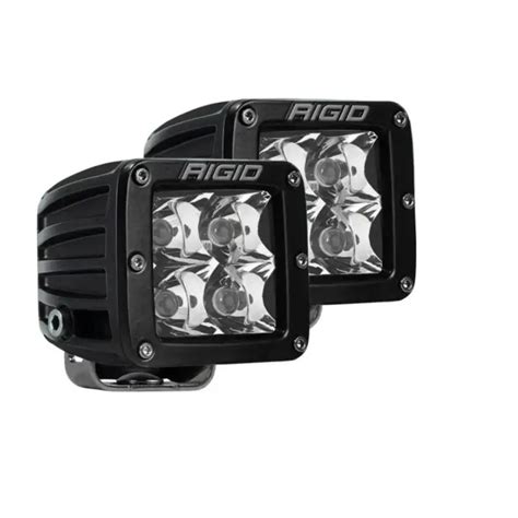 Rigid Industries D Xl Pro Led Light Pods Flood Black Pair