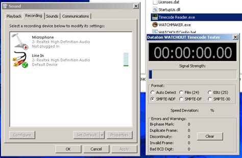 External Time Code Control Watchout Forum Dataton Forum