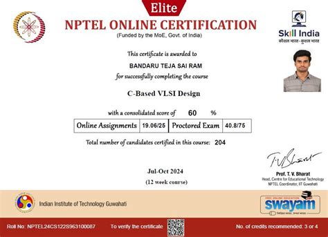 Srkrec Ece Coe In Vlsi Design On Linkedin Vlsi Nptel