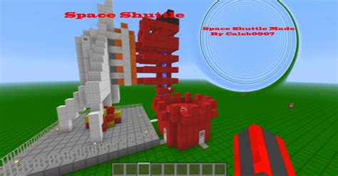 [minecraft] Space Shuttle Or Spaceship Minecraft Map