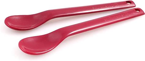 Small Maroon Spoon Feeding Therapy Spoons 2 Pack Uk