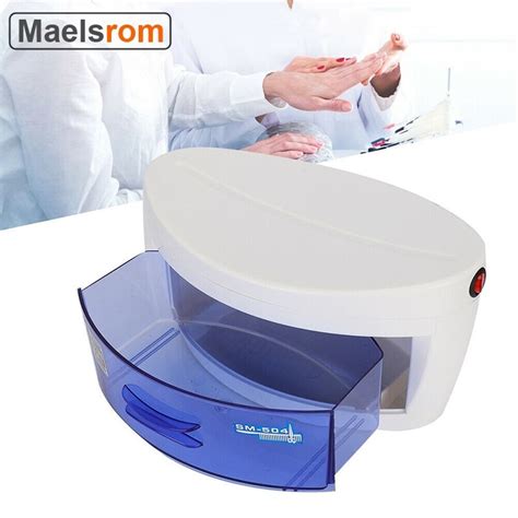 Уред за Uv стерилизация моментален дезинфектант за маникюр 30х16х18см Emag Bg