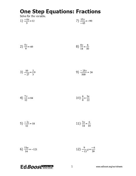 Master Multi Step Equations Free Worksheets And Practice Problems