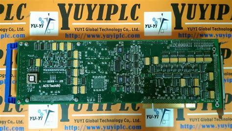 Acs Tech80 Spiiplus Pci 4 8 Rev D1 Pci 8 Motion Controller Card