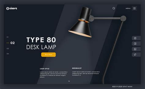 Dark Mode Web Design UI On Behance