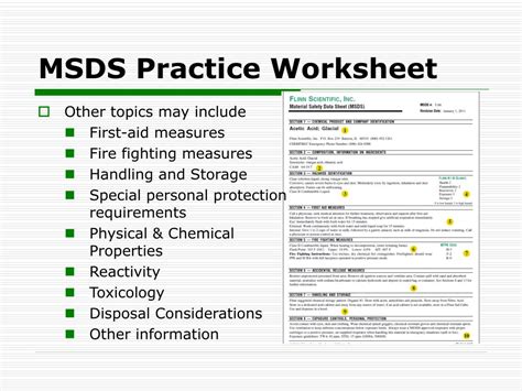 PPT How To Read A MSDS PowerPoint Presentation Free Download ID