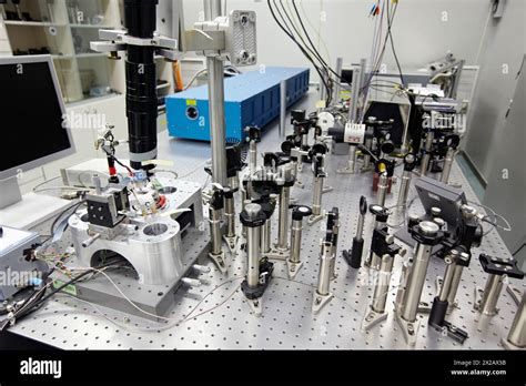 Nano Optics Laboratory Afm Atomic Force Microscopy Setup Optics Co Lasers Snom Cic