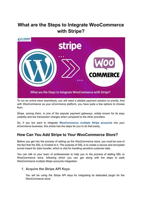 Ppt Easy Steps Integrating With Woocommerce Multiple Stripe Accounts