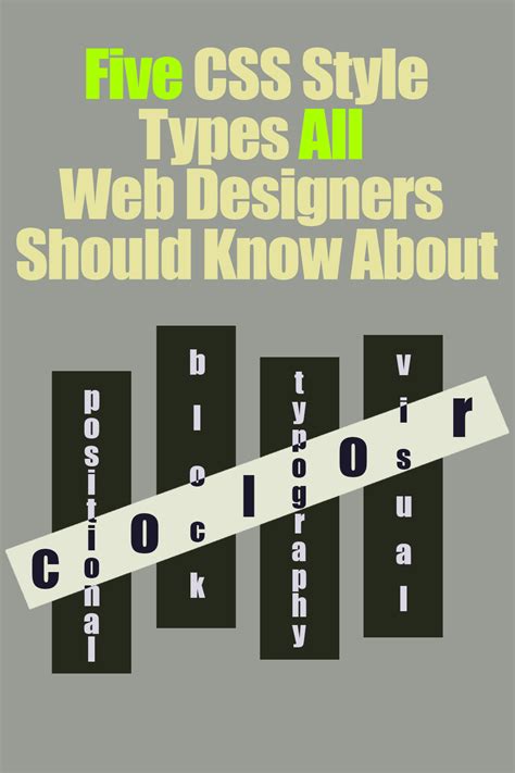 Five Css Rule Types All Web Designers Should Know About Route 15 Auto