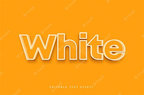 Premium Vector 3d Text Effect Generator Mockup