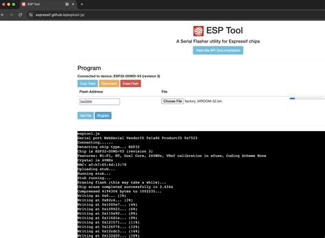 Esp32 Firmware Reflash Pacific Custom Engineering