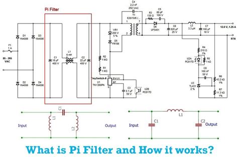 Pi Filter Overview Working Construction Application And Design Tips