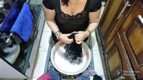 فضيحة انوش وهي بتغسل وأهات غير طبيعية Youtube