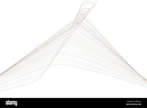 Abstract Conceptual Geometric Line And Curve Pattern Good For Web Page