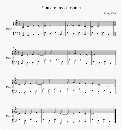 Ode To Joy Easy Piano Sheet Music