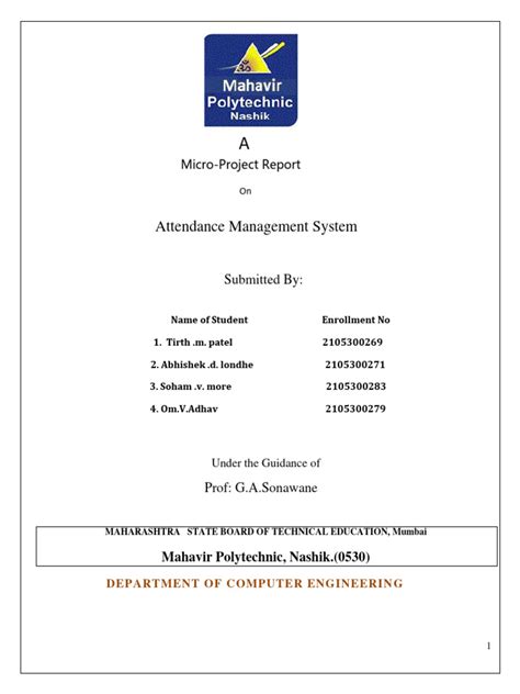 Attendence Management System Java Pdf Biometrics System