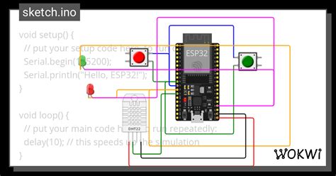 Problema 1 Wokwi Esp32 Stm32 Arduino Simulator