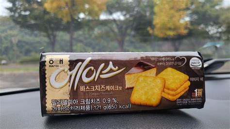 에이스 과자 바스크 치즈 케이크 맛 해태 크래커 Youtube