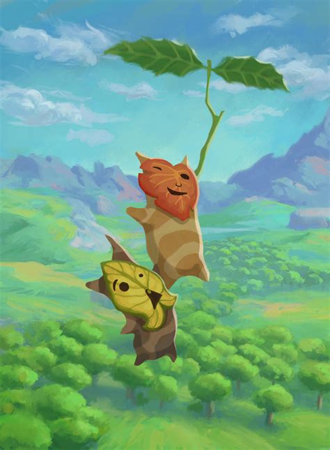 Here Is My Korok Fanart I Hope It Brightens Your Day Rbreathof