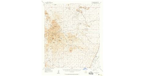 1957 Map Of Twin Buttes Pima County Az — High Res Pastmaps