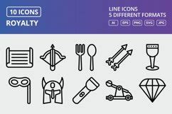 Vector Royalty Icon Set