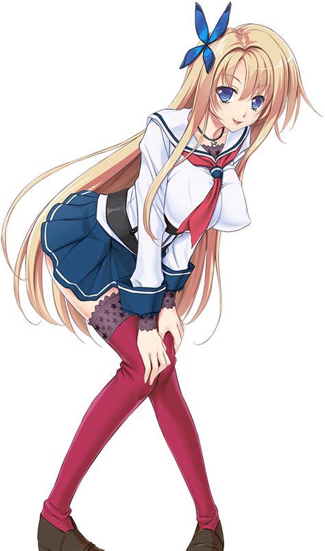 The Big Imageboard Tbib 1girl Bent Over Blonde Hair Blue Eyes