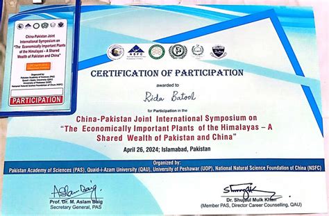 Rida Batool On Linkedin Himalayanplants Botanicalconference