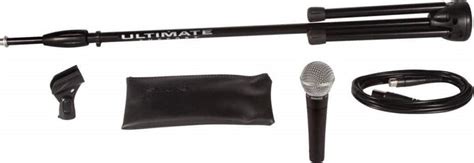 shure sm58 km som quality microphone bundle 50hz frequency range