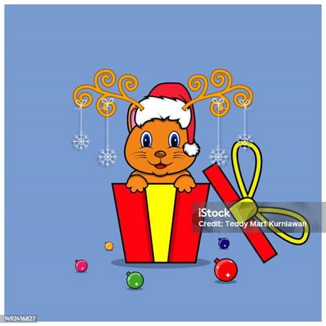 산타클로스 모자를 쓴 귀여운 고양이 배경 템플릿 아이콘 배너 초대장 인사말 카드 영감 디자인 및 전단지 12월에 대한 스톡 벡터 아트 및 기타 이미지 Istock