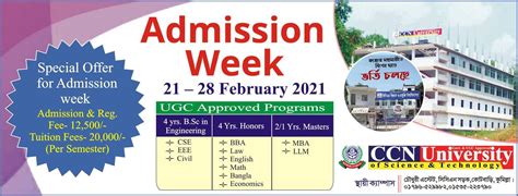 Ccn University Of Science And Technology Home Facebook