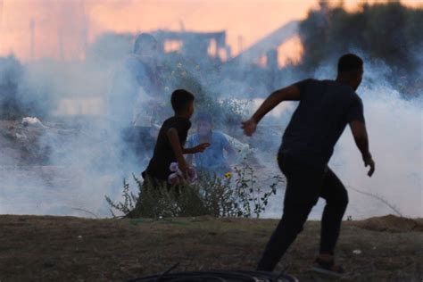 Israel Strikes Gaza As Protests Rock Enclave Middle East Eye