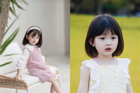 kiểu tóc búp bê cho bé gái xinh xắn và đáng yêu