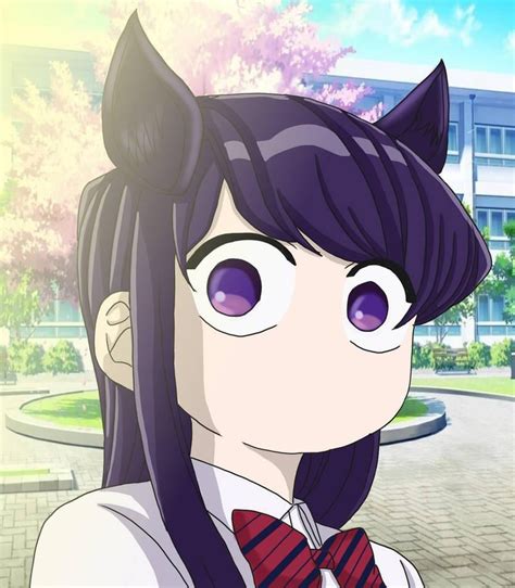 Komi San With Cat Ears By Komandrblackfire R Komi San