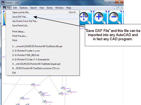 Import Points To Autocad