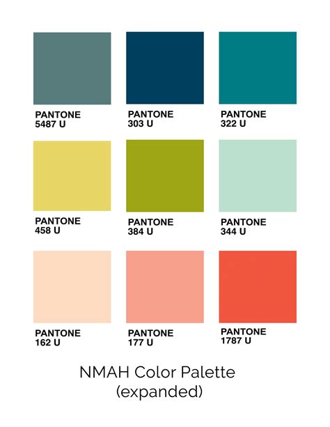 Wa11 9 Nmah Expanded Color Palette Expanded Color Palette Ideas