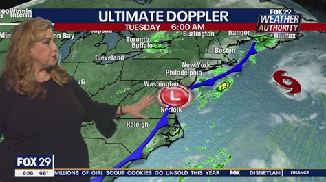 Weather Authority 7 Day Forecast Am Fox 29 Philadelphia