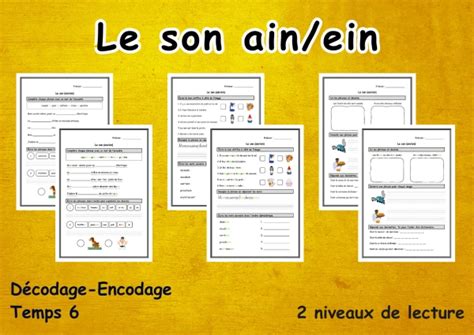 Partapp Le Son Ainein Décodage Encodage Temps 6