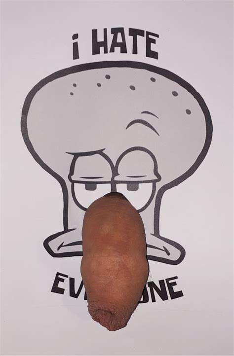 Grumpy Squidward Tentacles R Nsfwmeme