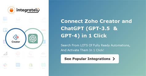 Connect Zoho Creator And Chatgpt Gpt 35 And Gpt 4 Integrations 1