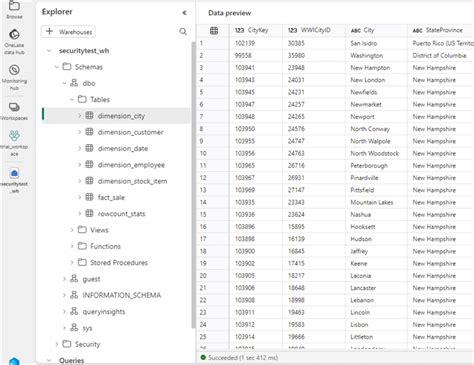 Microsoft Fabric Warehouse Configure Access And Permissions