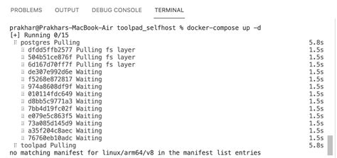 getting manifest error when trying to self host · issue 617 · mui toolpad · github