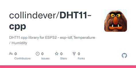 Github Collindever Dht Cpp Dht Cpp Library For Esp Esp Idf
