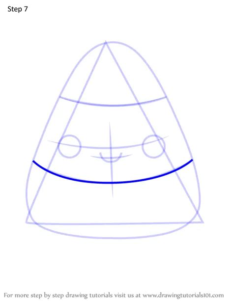 How To Draw Candy Corn Snacks Step By Step DrawingTutorials Com