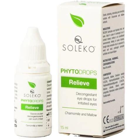 خرید و قیمت قطره ضد سوزش چشم Soleko Phytodrops Relieve ترب