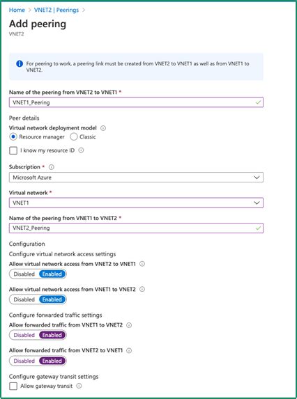 How To Use A Vsocket In Azure Multiple Vnets Environment Cato