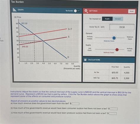 Solved Instructions Adjust The Sliders So That The Vertical