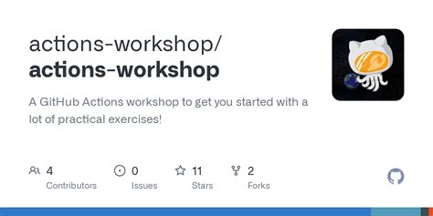 Github Actions Workshop Actions Workshop A Github Actions Workshop To Get You Started With A