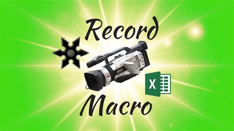 Understanding Vba Code How To Record A Simple Excel Macro Youtube